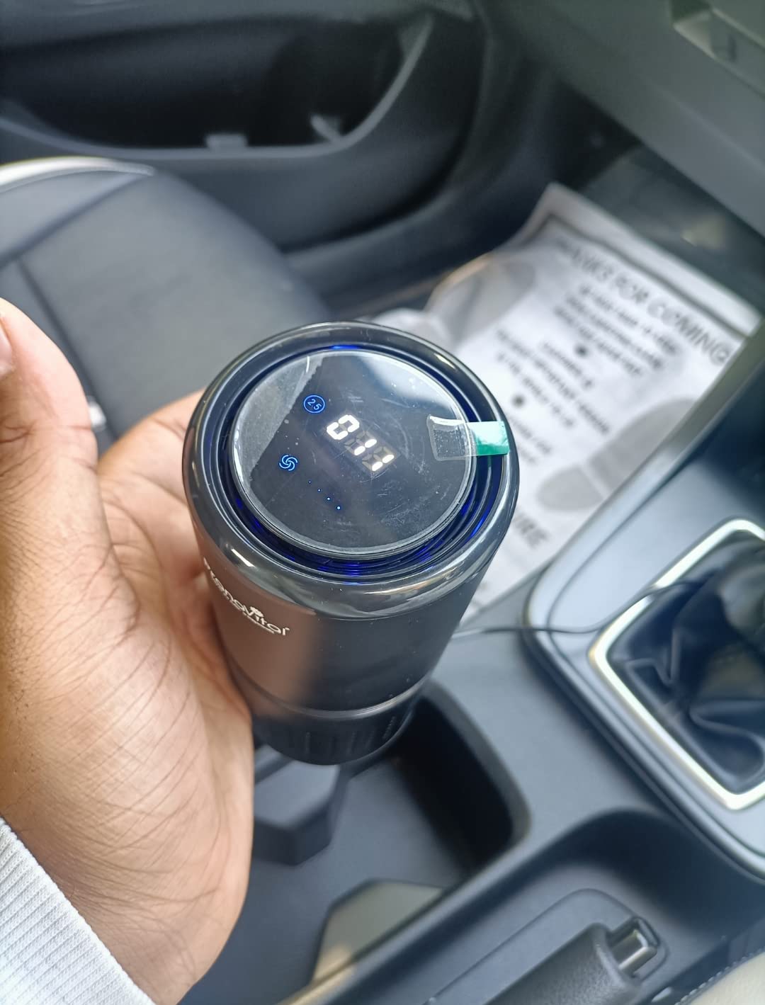 Smart Multi functional Car Air Purifier, PM 2.5 Display, HEPA filter ...