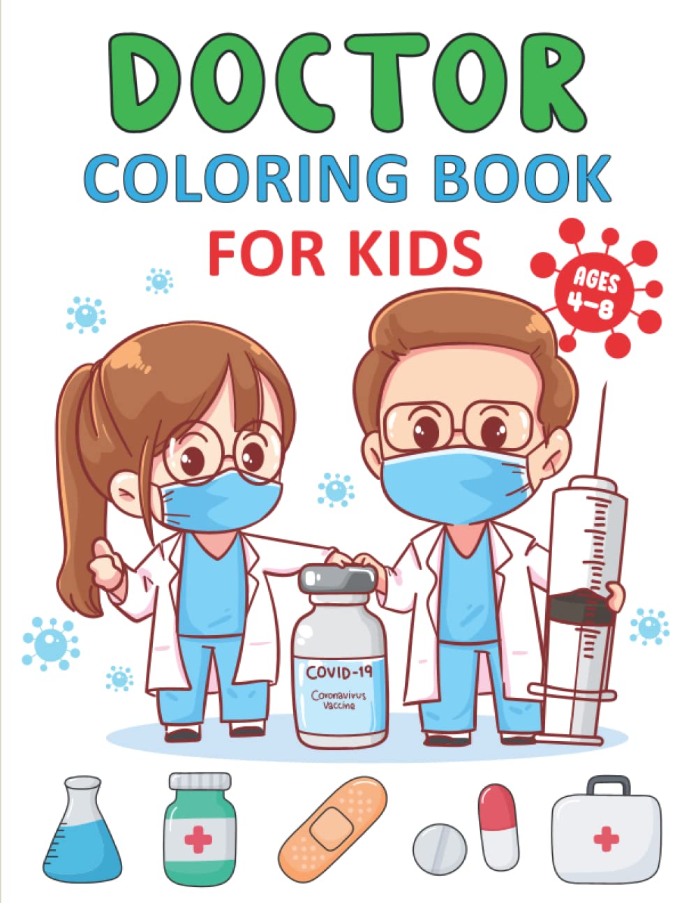 Female Doctor Coloring Book Pages Doctor Coloring Page PNG Transparent