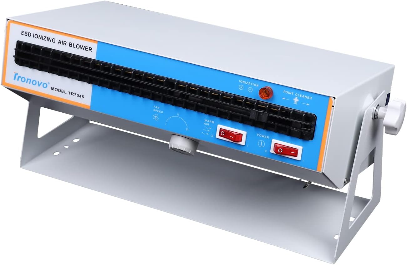 Amazon.com: Ionizing Air Blower 110V ESD Ionizer Fan Anti-Static ...