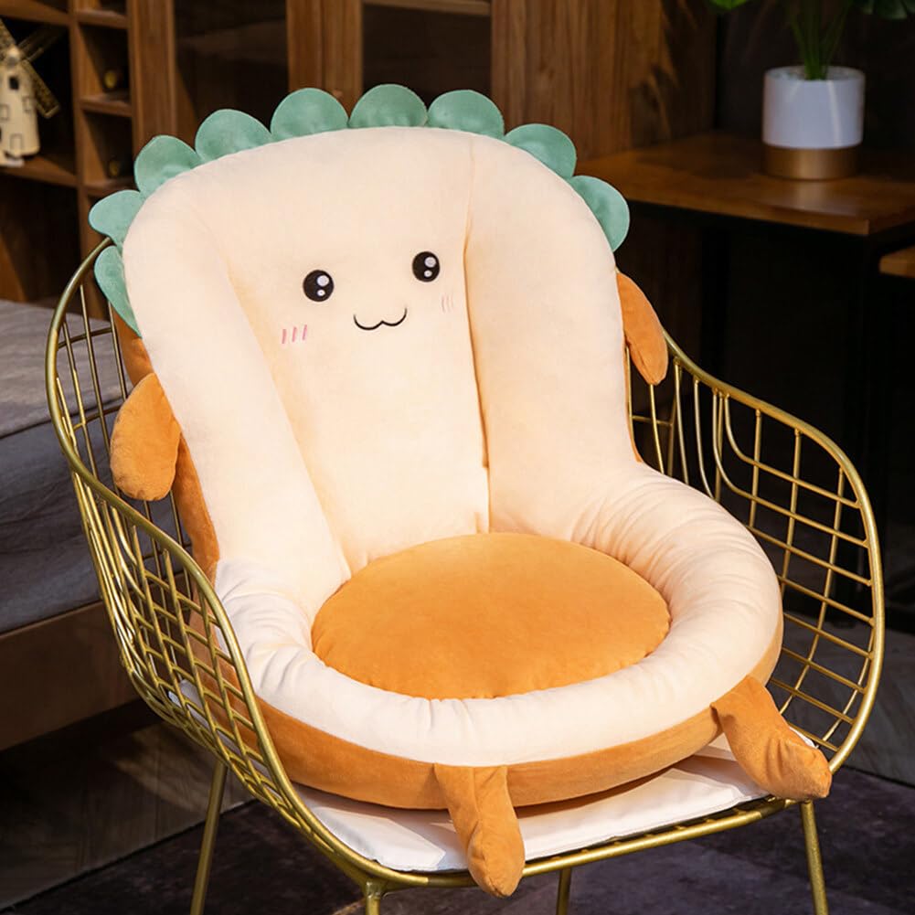 Amazon.com: UEncounter Chair Cushion Cute Toast Seat Cushion with ...