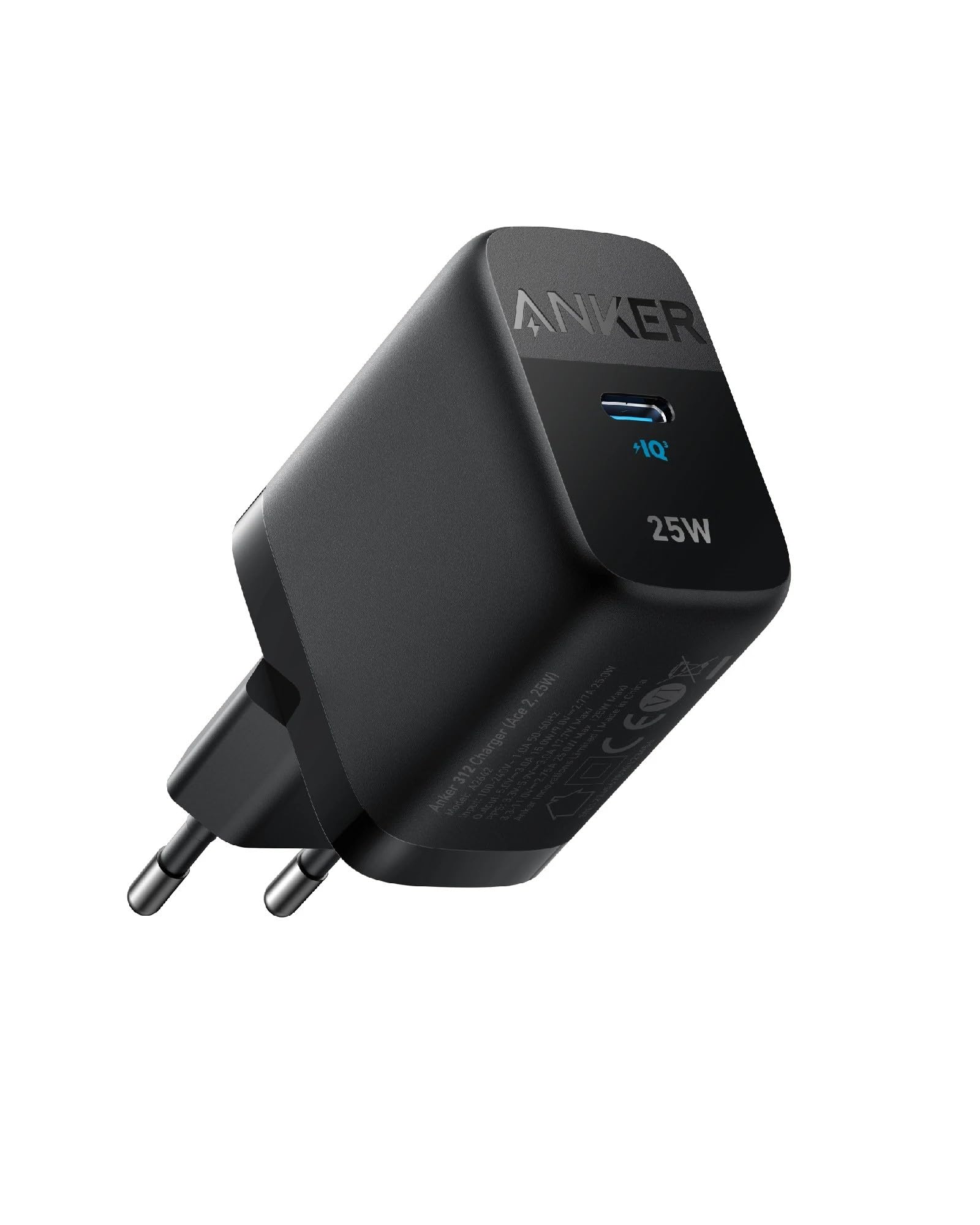 Anker 312 USB-C Charger 25W Supports Samsung Super Fast Charging, MultiProtect Protection ...