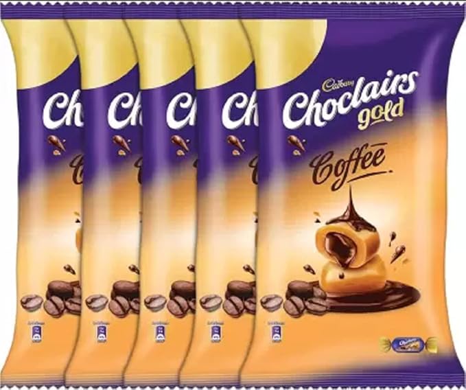 Cadbury Choclairs Gold Coffee (115 Candies), 632.5 gm (Pack of 5 ...