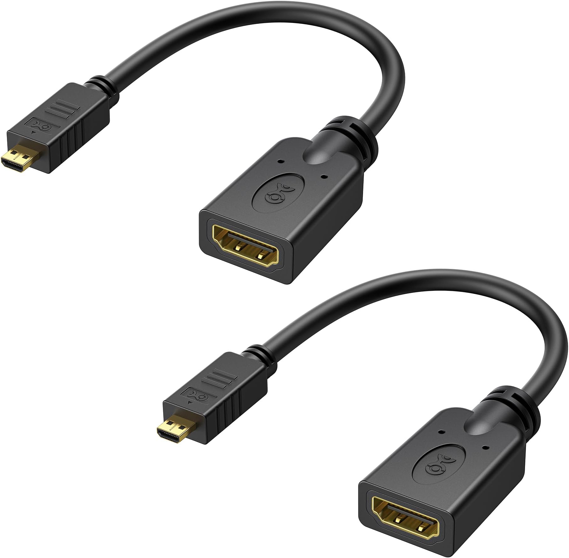 Amazon.com: Cable Matters 2-Pack Micro HDMI to HDMI Adapter (HDMI to ...
