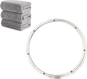 Plateau rotatif robuste en acier inoxydable Lazy Susan avec roulement à billes, table de salle à ...