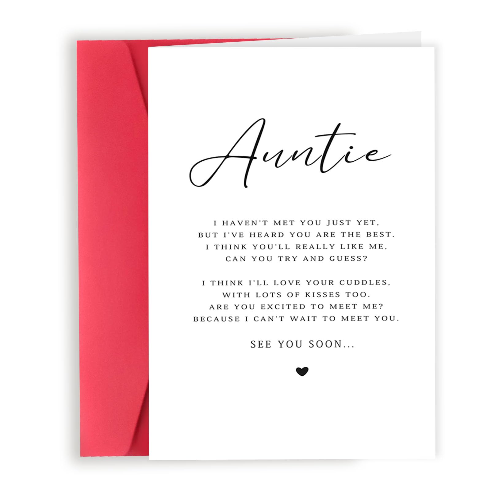 Amazon.com : Londue Pregnancy Announcement Gifts for Aunt, Auntie to be ...