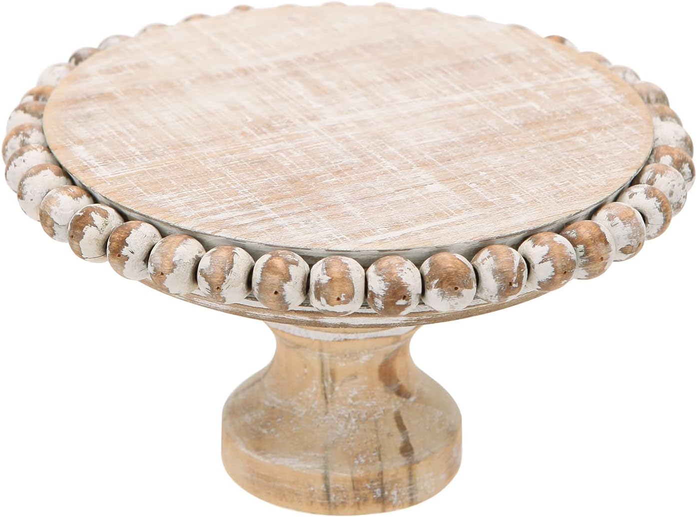 Amazon.com: Rustic Farmhouse Décor Plate Cake Stand Distressed Vintage ...