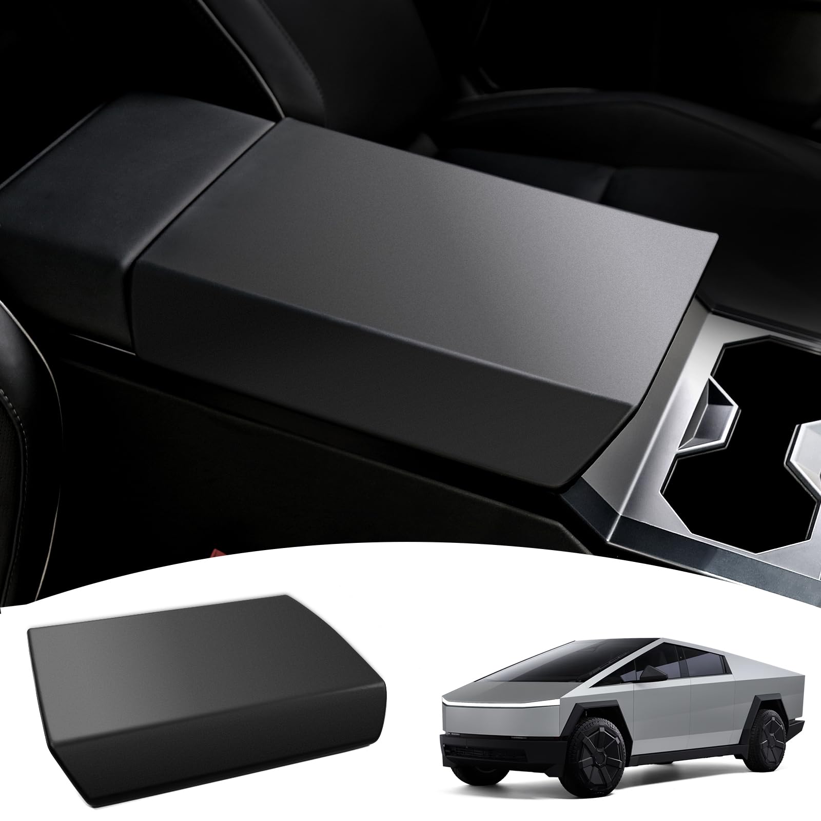 Cybertruck Center Console Cover Aazon.co: BEEGROW Center Console Arrest ...