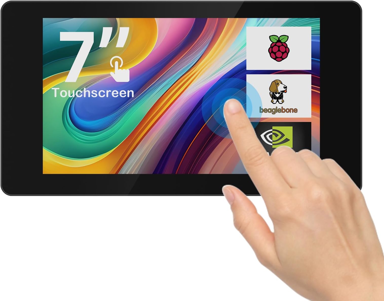ELECROW For Raspberry Pi Screen, CrowVision 7 Inch Touch Screen ...