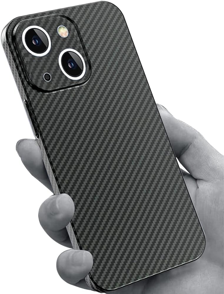 Amazon.com: RIZZ Real Carbon Fiber Case for iPhone 13 Pro 【Aviation ...
