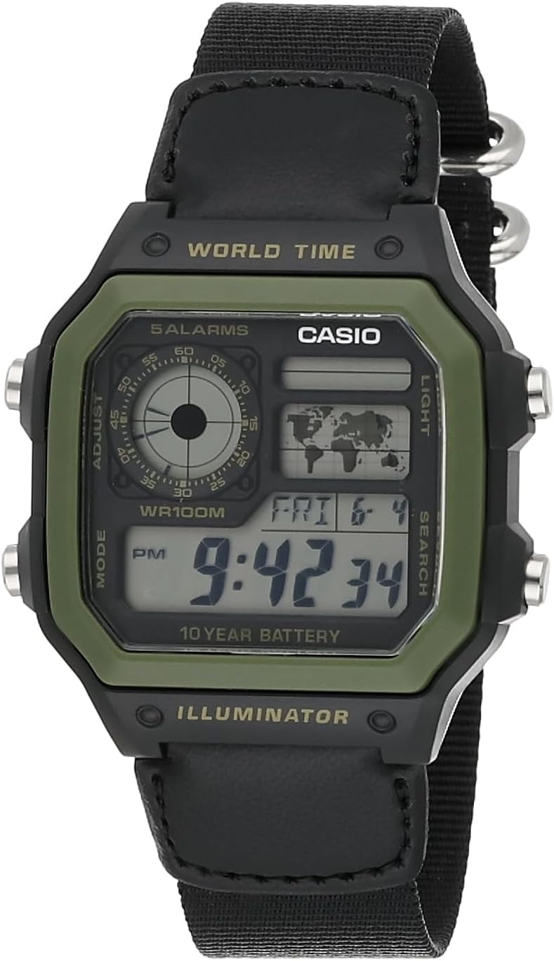 Casio Classic Black Watch AE1200WHB-1B : Amazon.co.uk: Fashion