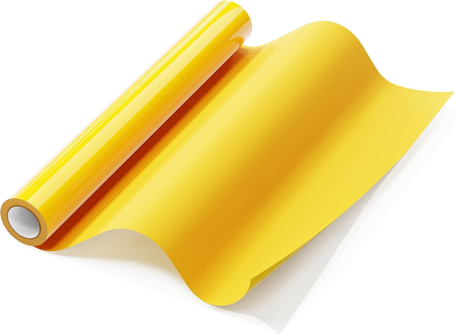 Amazon.com: Hisiu HTV Vinyl Heat Transfer Vinyl(12"x8ft Yellow HTV ...