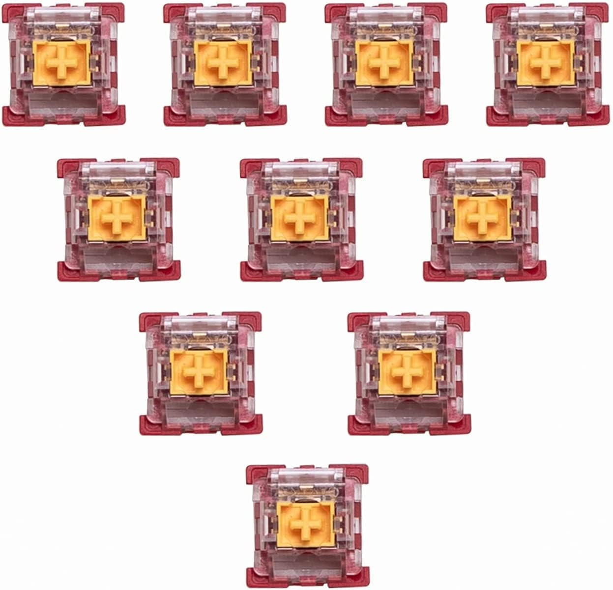 Buy GK GAMAKAY Silent Linear Mechanical Keyboard Phoenix Switch and ...