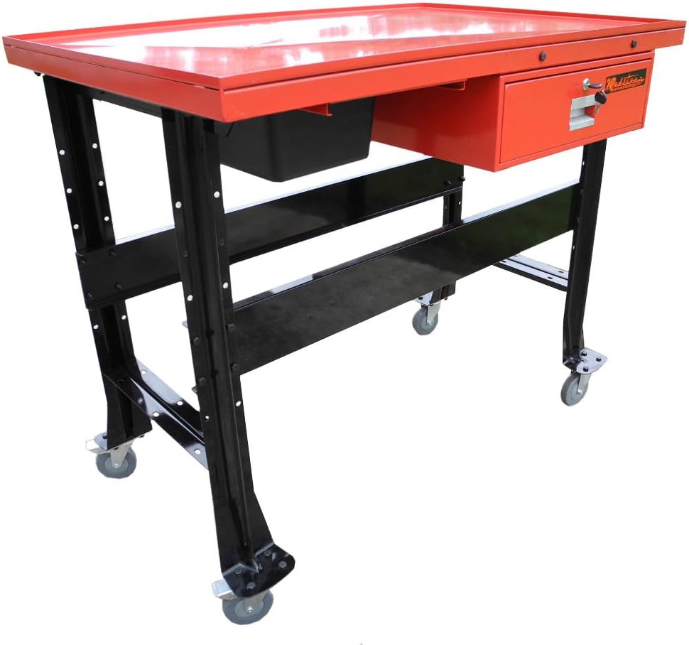 Amazon.com: Redline RE-TDT Transmission Tear Down Metal Work Table ...