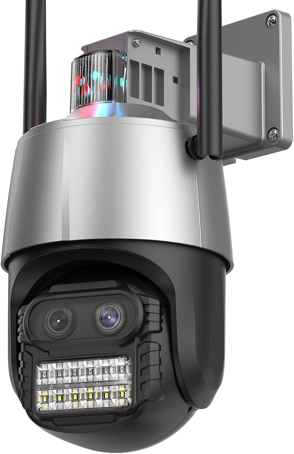 WONSDAR 2K 4MP Camera Surveillance WiFi Exterieure sans Fil à Double ...