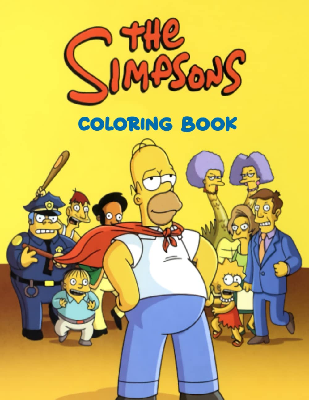 Buy The Símpsons Coloring Book: 100+ Great Coloring Pages For Kids ...