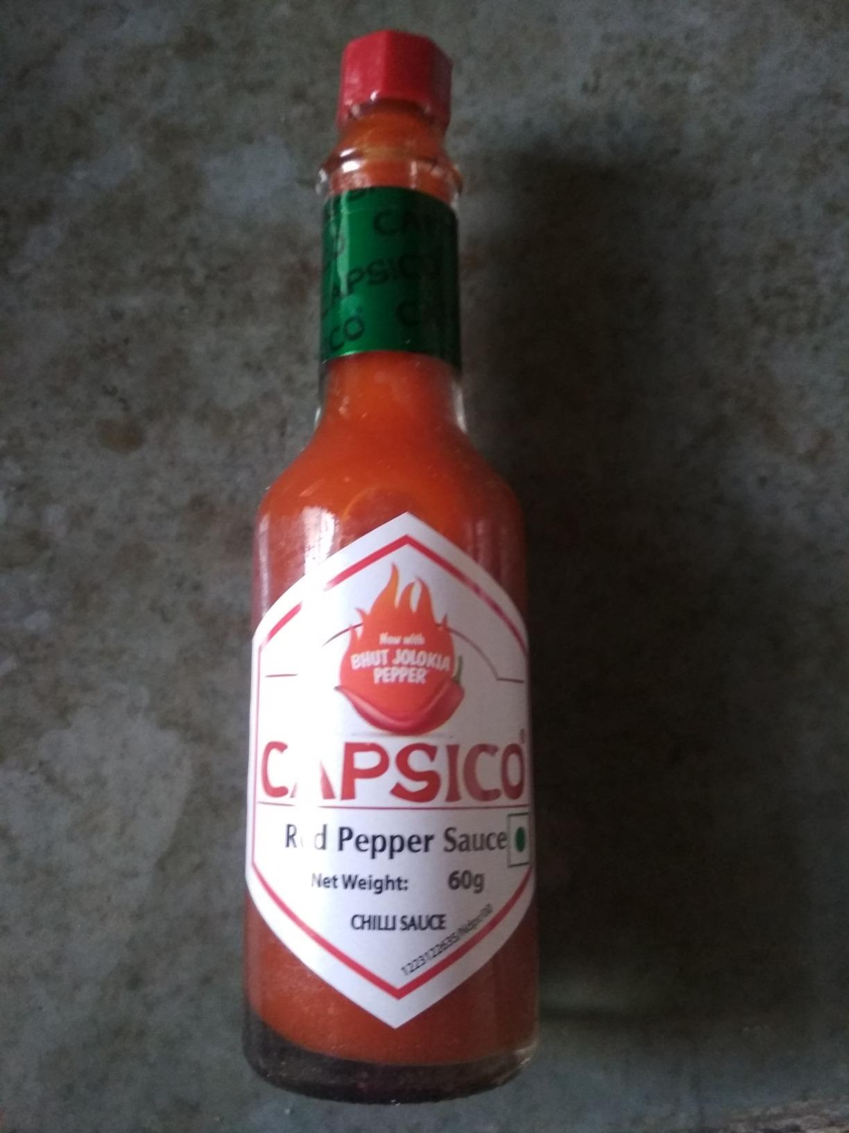 Capsico Red Pepper Chilli Sauce, 60g : Amazon.in: Grocery & Gourmet Foods