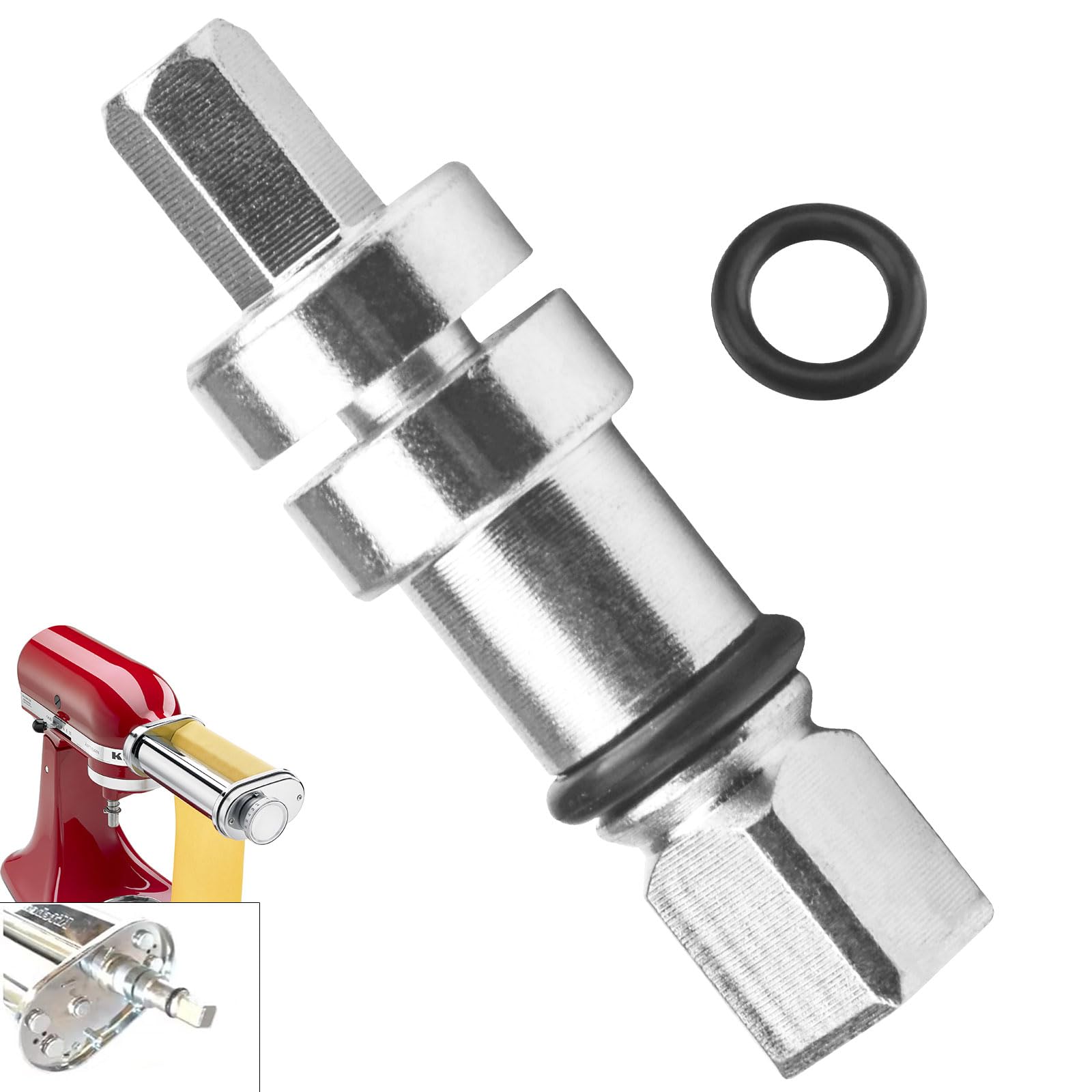 Amazon.com: Pasta Attachment Shear Shaft Coupler Compatible with ...
