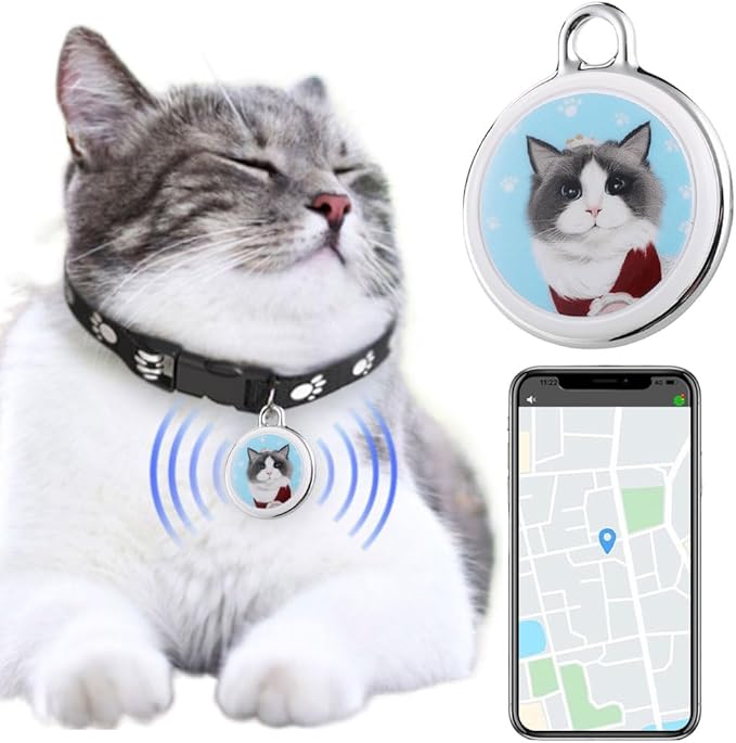 Fiorky GPS Tracker for Cats and Dogs, Real Time Location Tracker ...