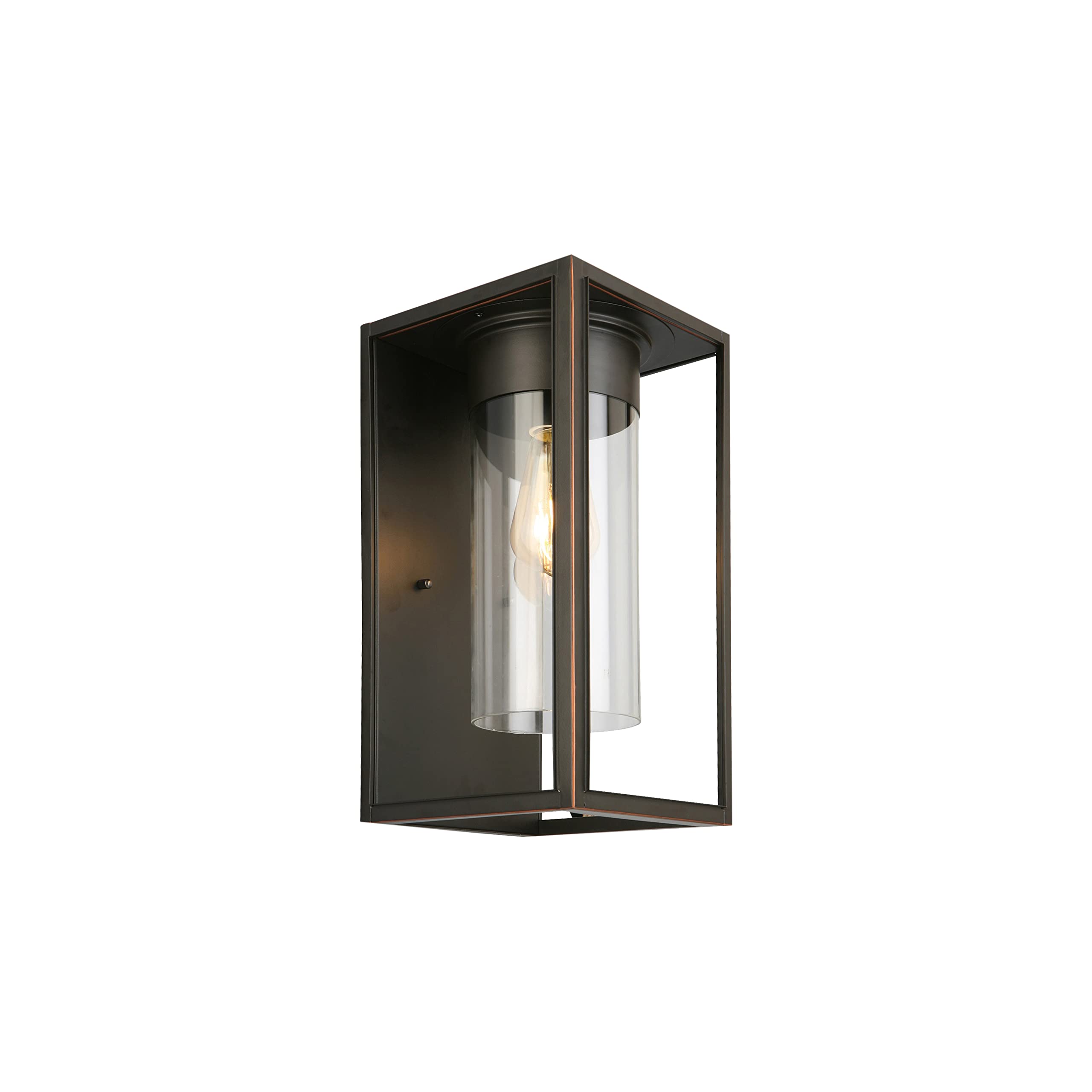 EGLO Water Hill 1-Light Outdoor Wall Sconce Modern Dimmable LED ...