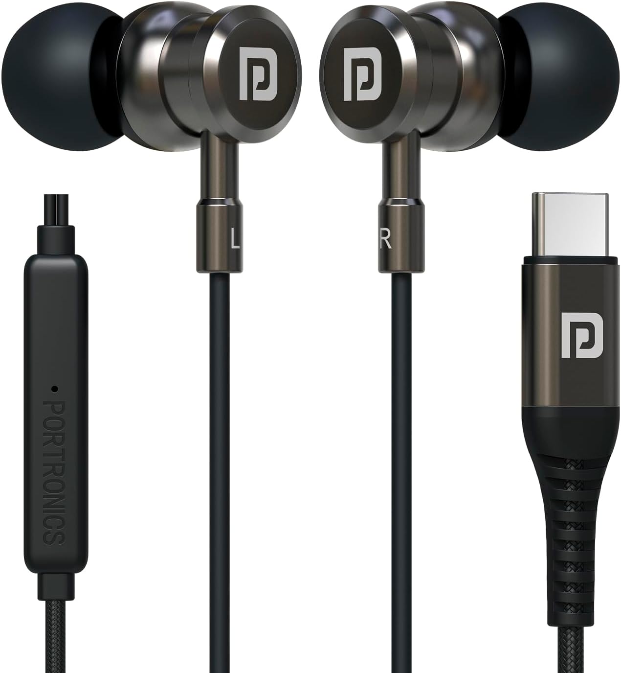 ZEBRONICS Buds 50C in Ear Type-C Earphone Wired Headphones with in-Line ...