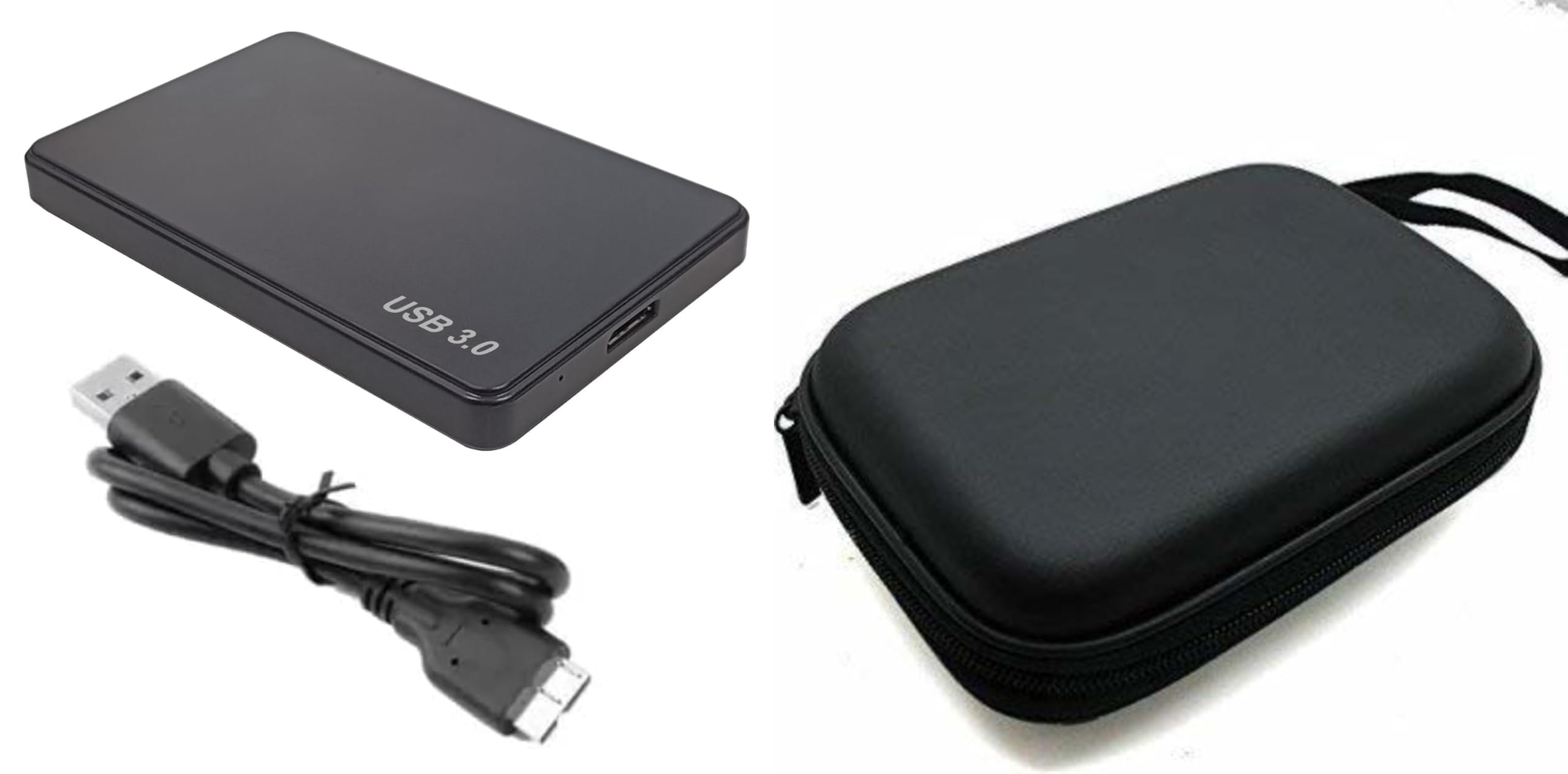 Portable External Hard Disk Drive - 500 GB USB 3.0 for PC Laptop ...