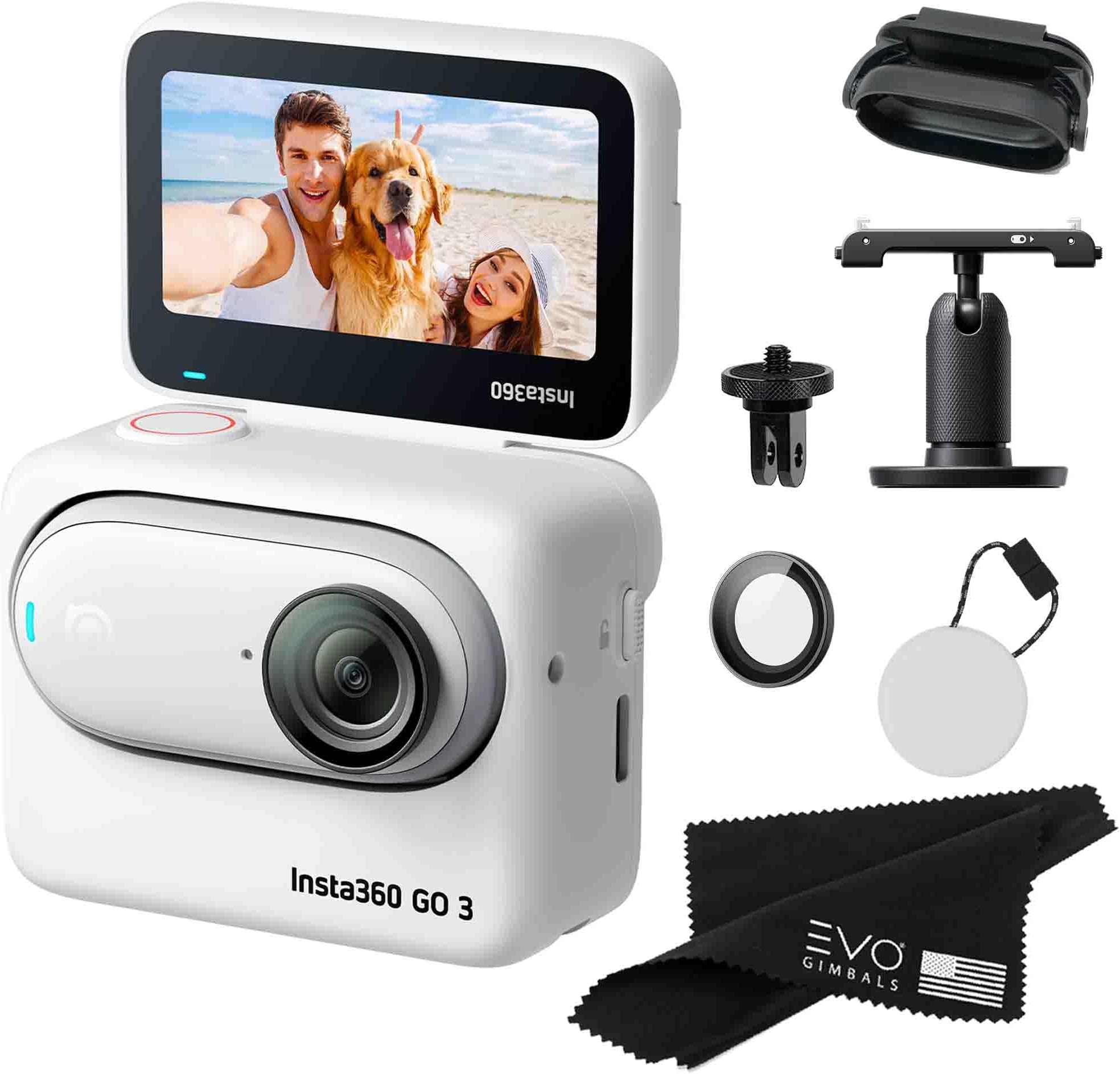 Amazon.com : Insta360 GO 3 64GB – Waterproof Tiny Mighty Action Camera ...