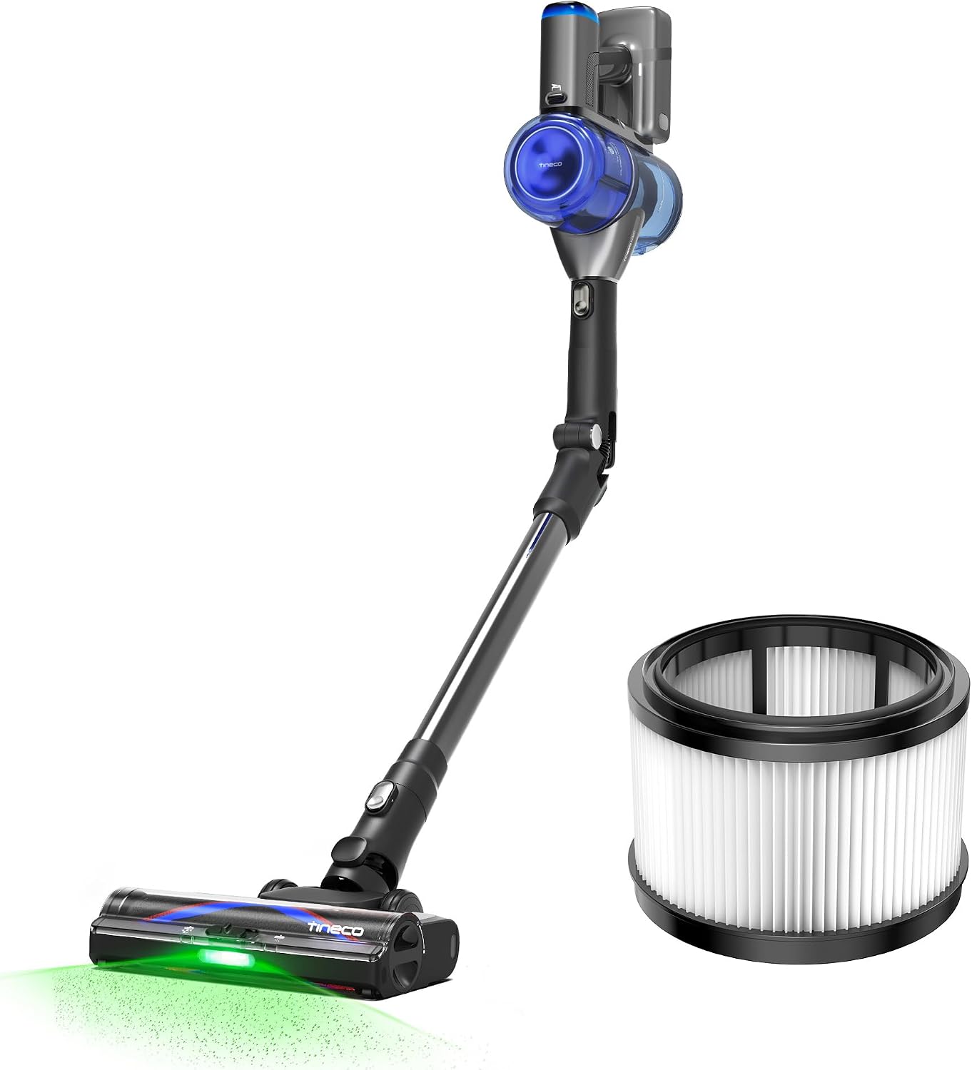 Tineco Pure ONE S70 Battery Vacuum Cleaner & Replacement HEPA, 200AW ...