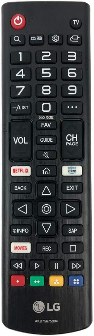Amazon.com: OEM Replacement Remote Control for LG AKB75675304 Smart TV ...