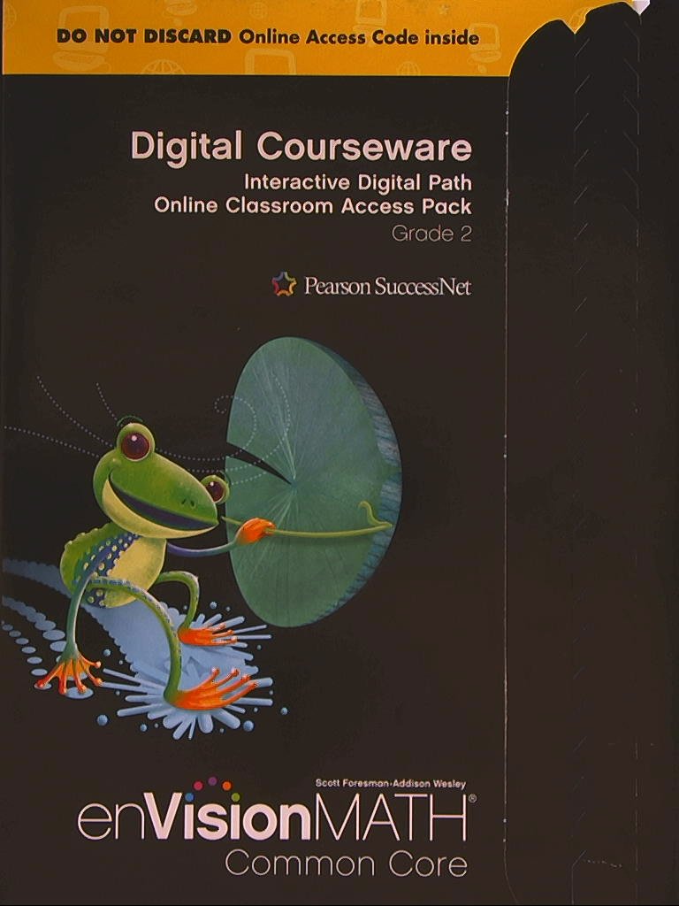 enVision Math Common Core; Digital Courseware: Interactive Digital Path ...