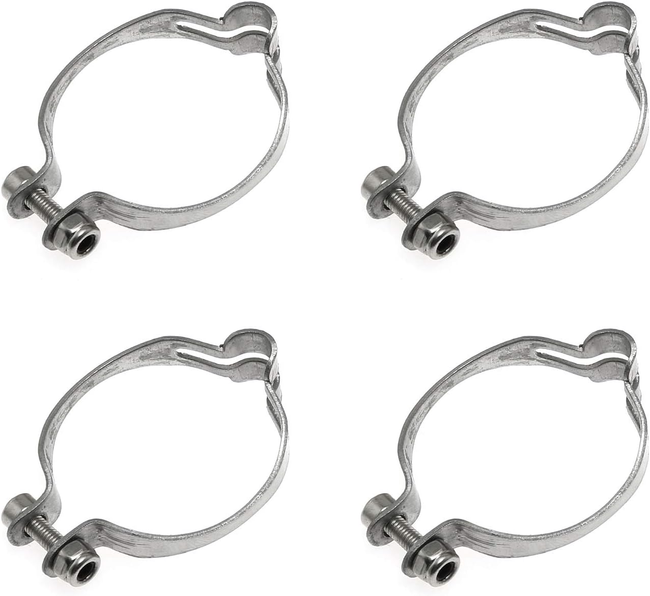Amazon.com : Xmomx 4 Sets 25.4mm Metal Ring Firmly to Frame MTB Bike ...