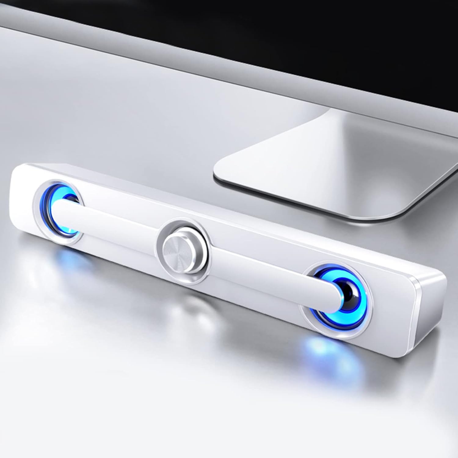 Amazon.com: Computer Speakers, Subwoofer Soundbar Speaker for Laptop ...