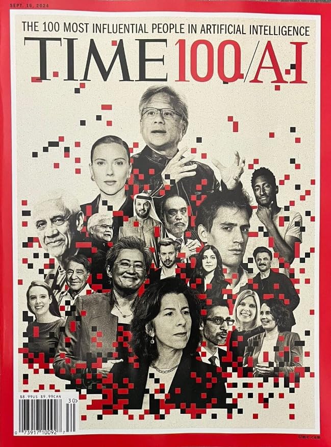 Buy Time magazine 16 September 2024 - Time 100 AI (The 100 Most ...