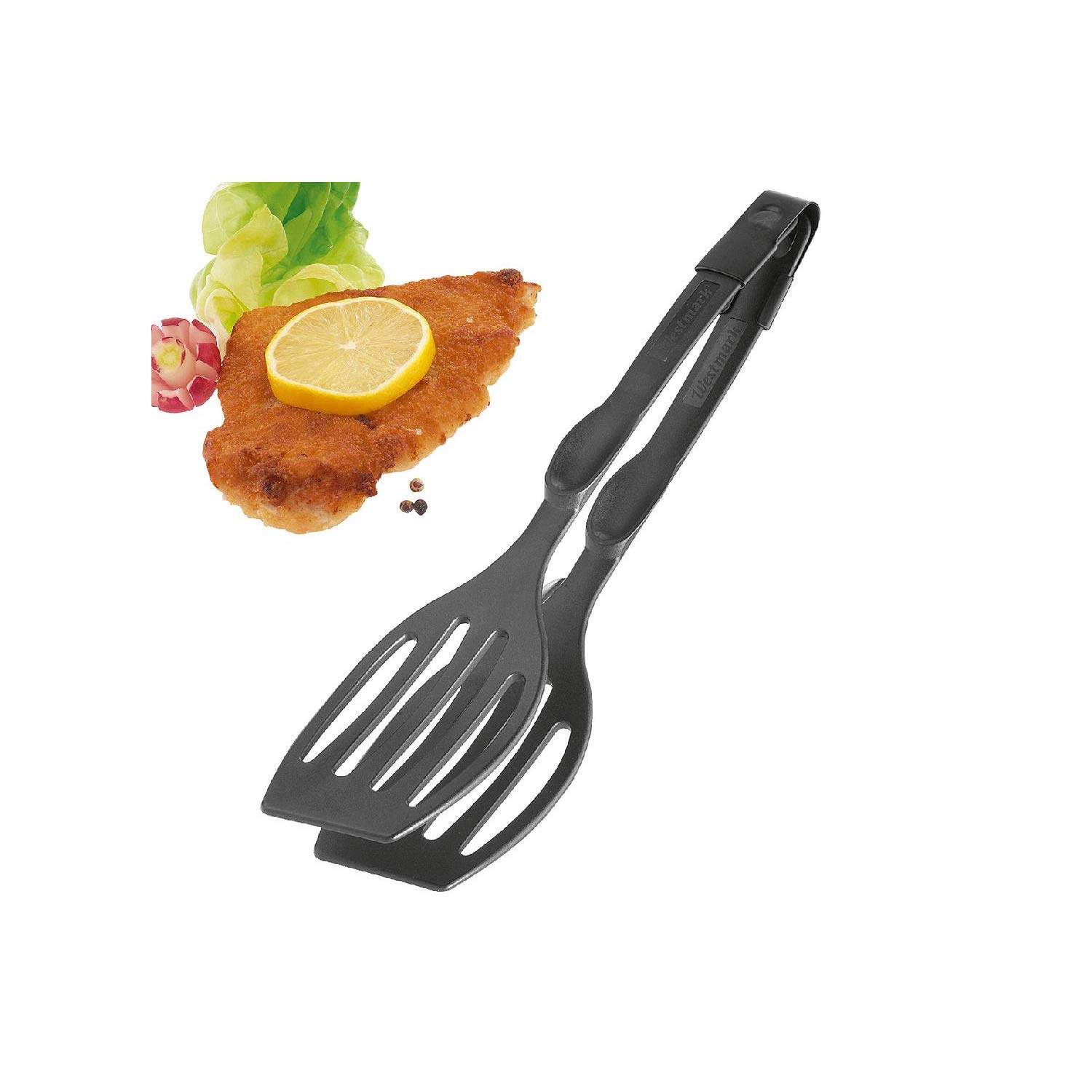 Amazon.com: Westmark Double spatula, 11.4 x 0.8 x 2.8 inches, black ...