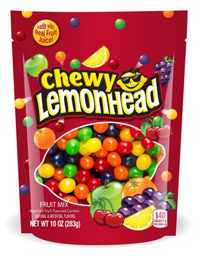 Amazon.com : Lemonhead & Friends Chewy Candy, Fruit Mix, 10 Ounce Bag ...
