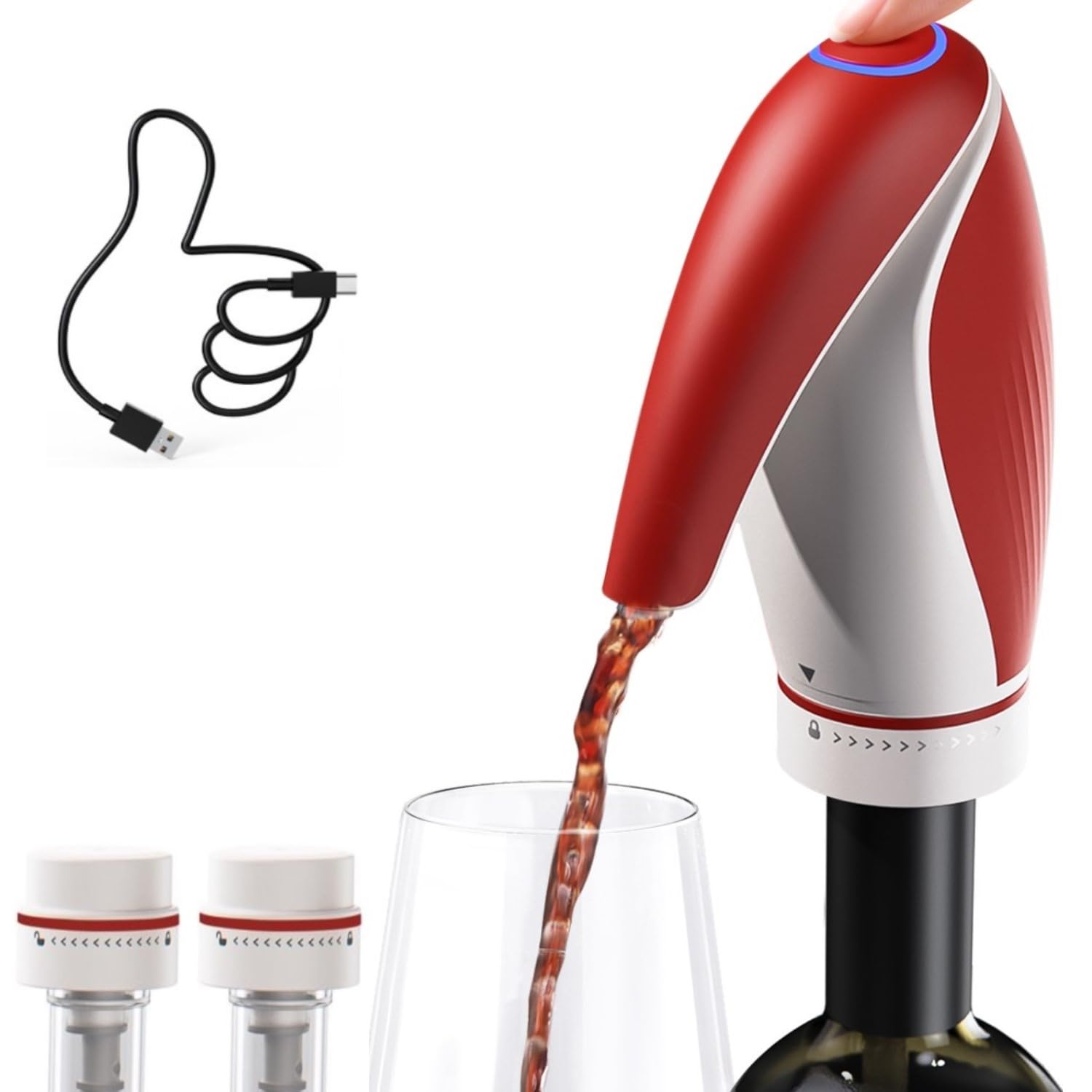 Amazon.com | Electric Wine Decanter, CorporateGiftPro Electric Wine ...
