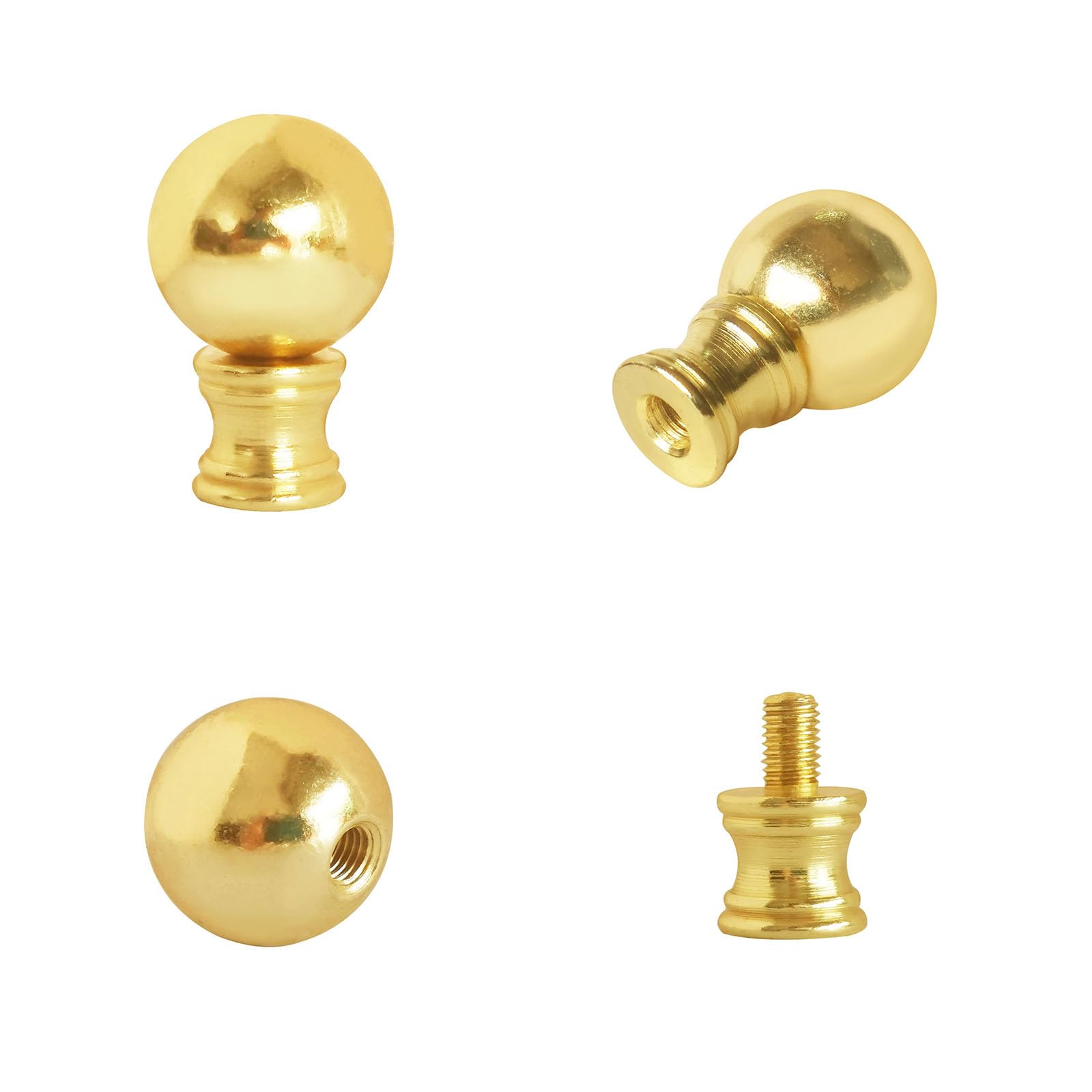 GY & CK® Convertible Metal Ball Lamp Finials Lamp Decoration Topper ...