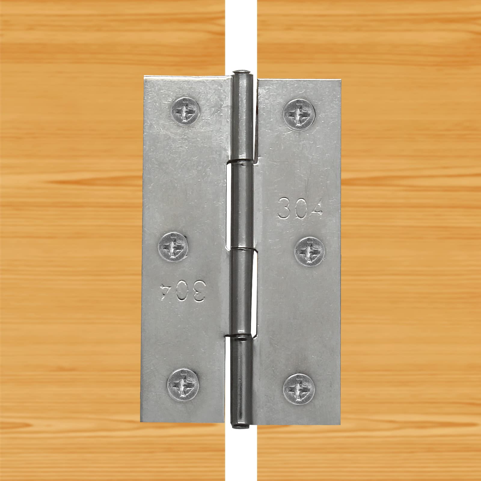 Snapklik.com : Piutouyar 6Pack Butt Hinge 3 Inch Mini Hinges 304 ...