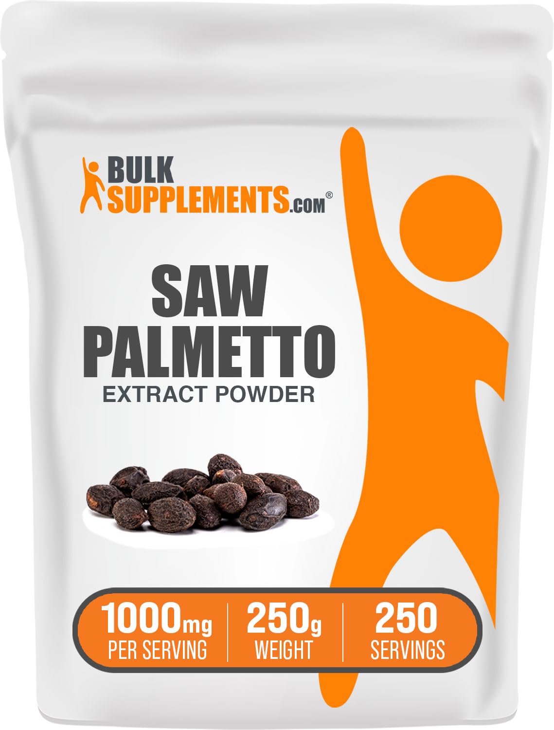Amazon.com: BulkSupplements.com Saw Palmetto Extract Powder - Serenoa ...