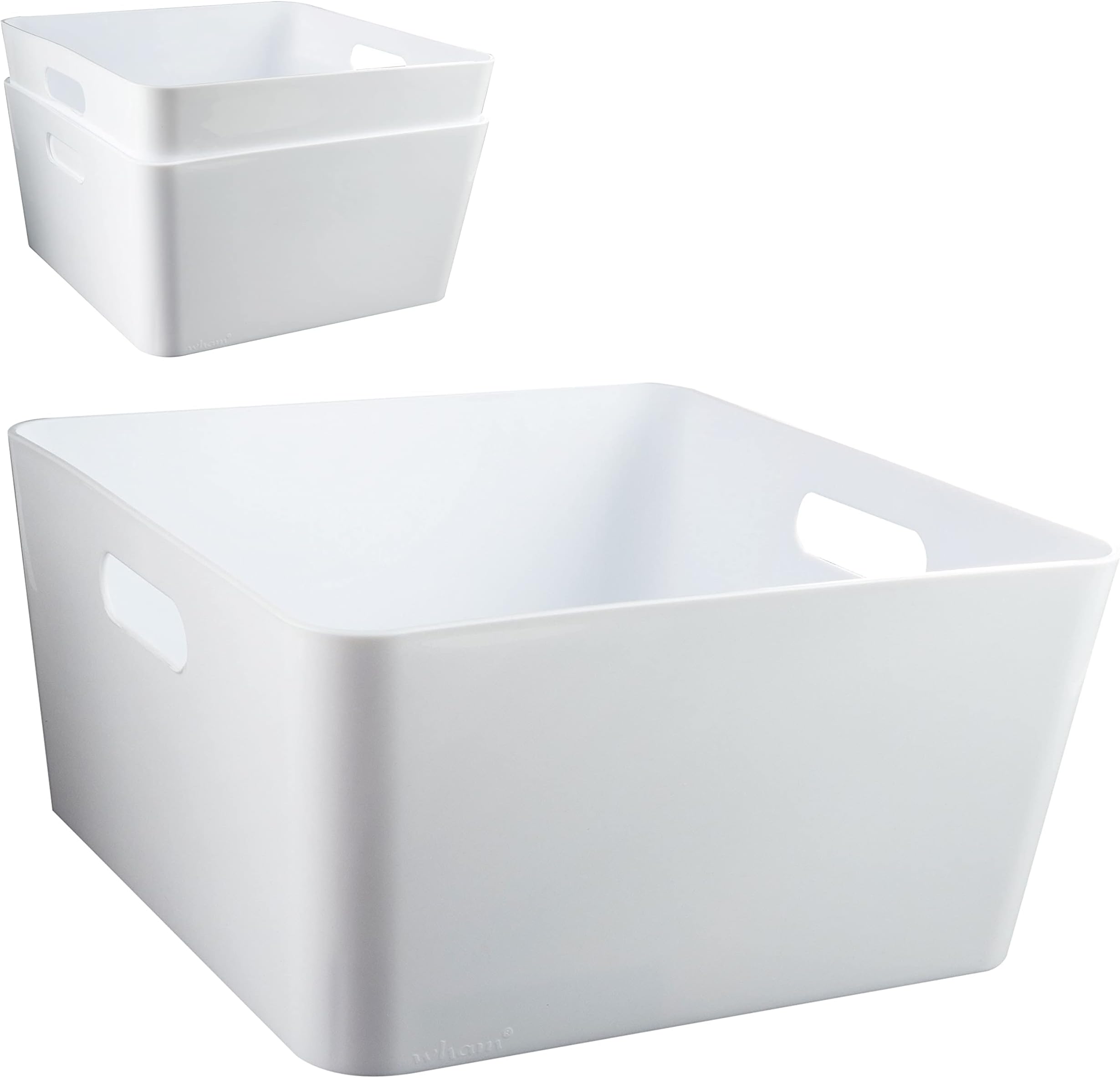 Ikea VARIERA -Box Hochglanz-weiß - 34x24 cm : Amazon.de: Küche ...