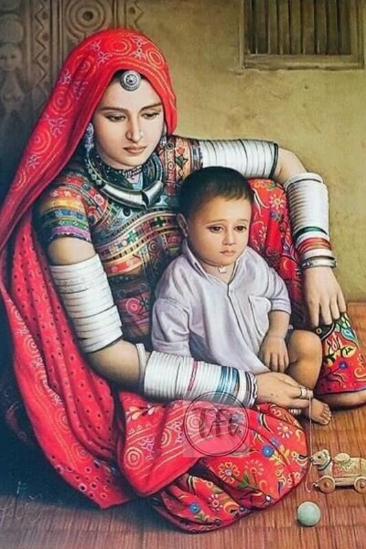 Madhubani Art Posters, Madhubani Art Posters for Wall, Unframed, with ...