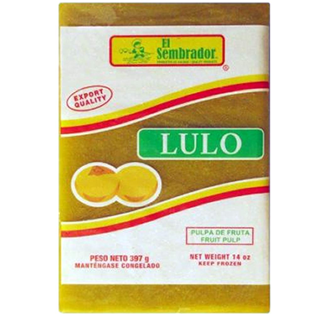 Buy El Sembrador Lulo Fruit Pulp, 14 oz (6 pack) / Lulo Naranjilla ...