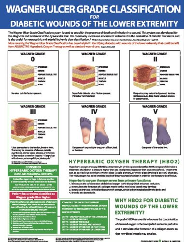 Wagner Ulcer Grade Classification Poster : Roque R. Wicker, Roque R ...