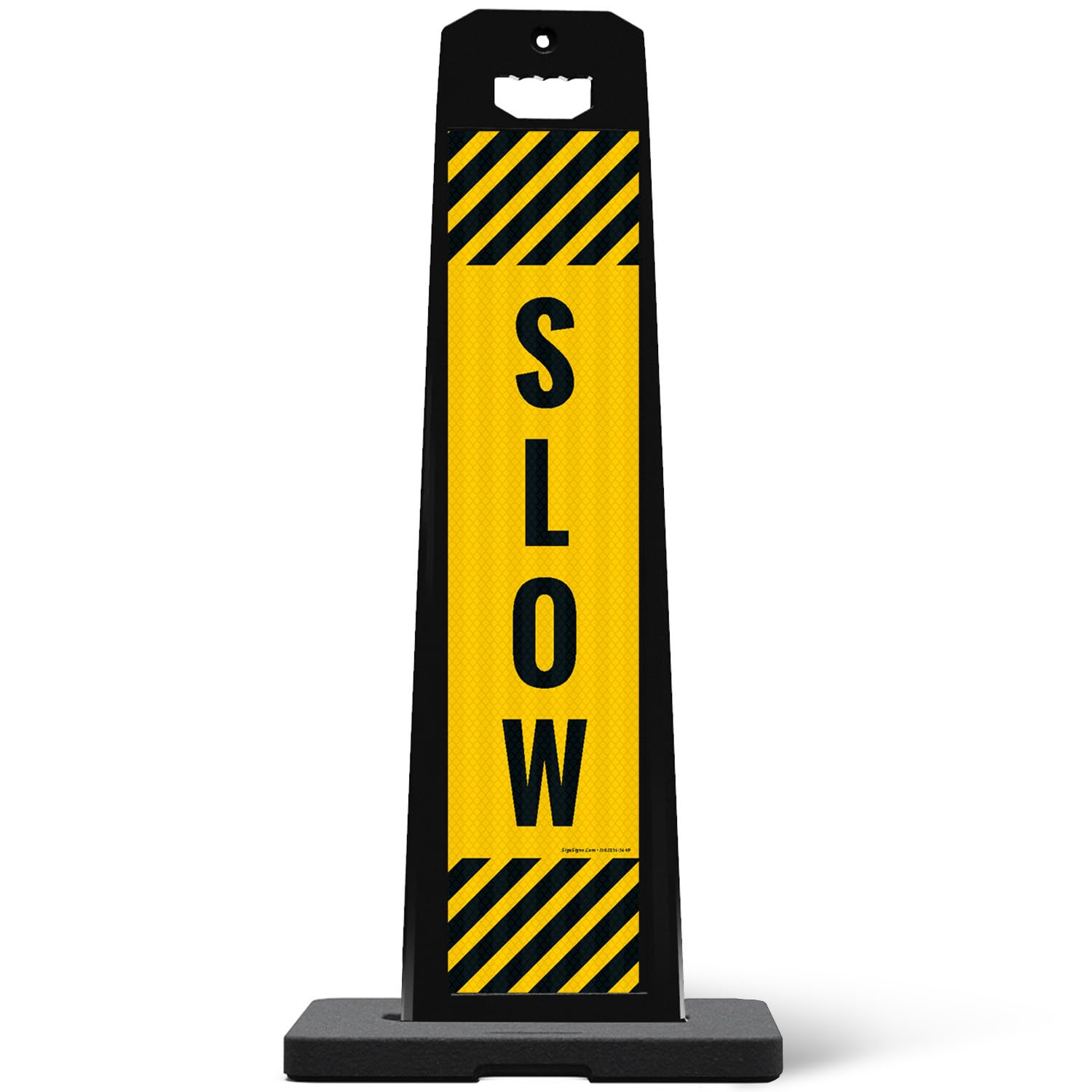 Sigo Signs - Slow Vertical Panel Sign Kit, Double Sided 3M Engineer ...