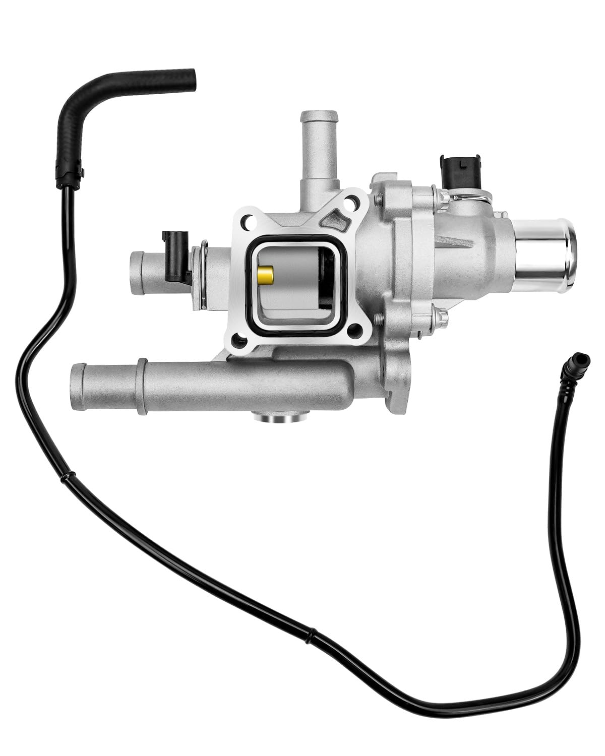 Amazon.com: WUMZIJ Upgraded Aluminum Engine Coolant Thermostat Housing ...