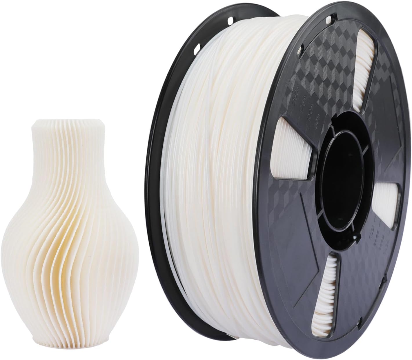 CC3D TPE Filament 39D Natural White 1kg 1.75mm 3D Printing Materials ...