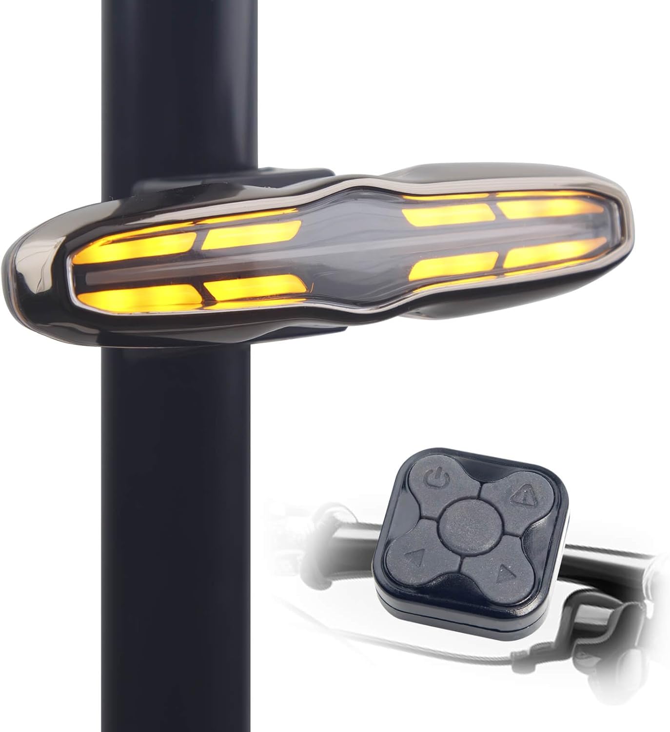 Amazon.com : Smart Bike Tail Light with Turn Signals,Automatic Brake ...