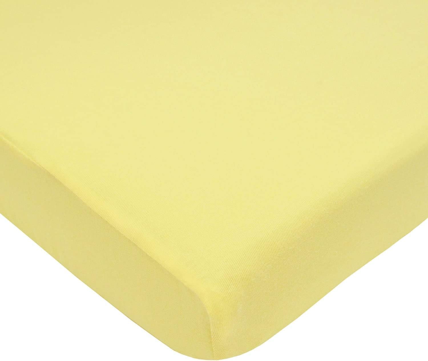 Dudu N Girlie Yellow Cot Fitted Sheet 120x60cm – Hypoallergenic ...