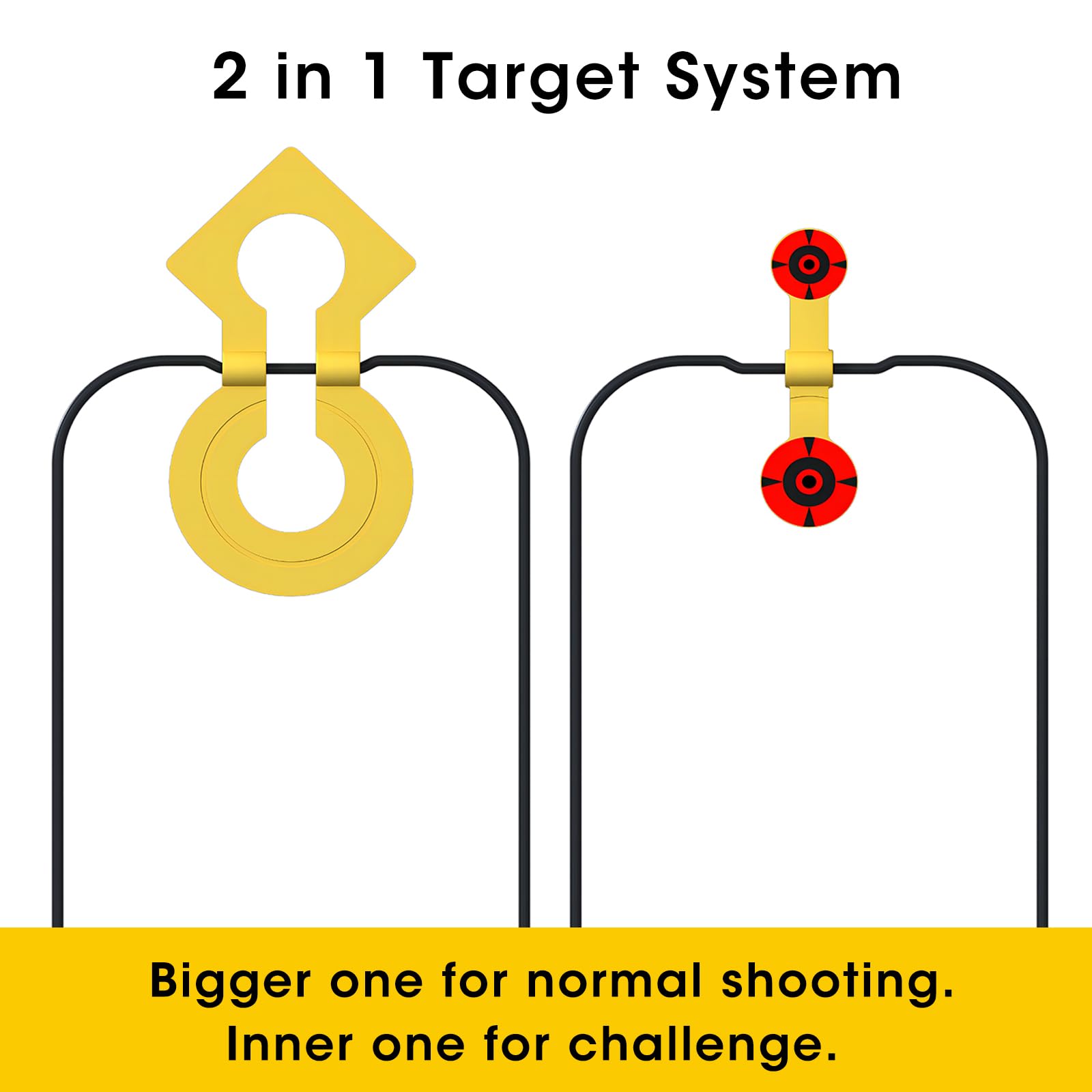 Snapklik.com : Atflbox Double Reaction Self-Healing Resetting Target ...