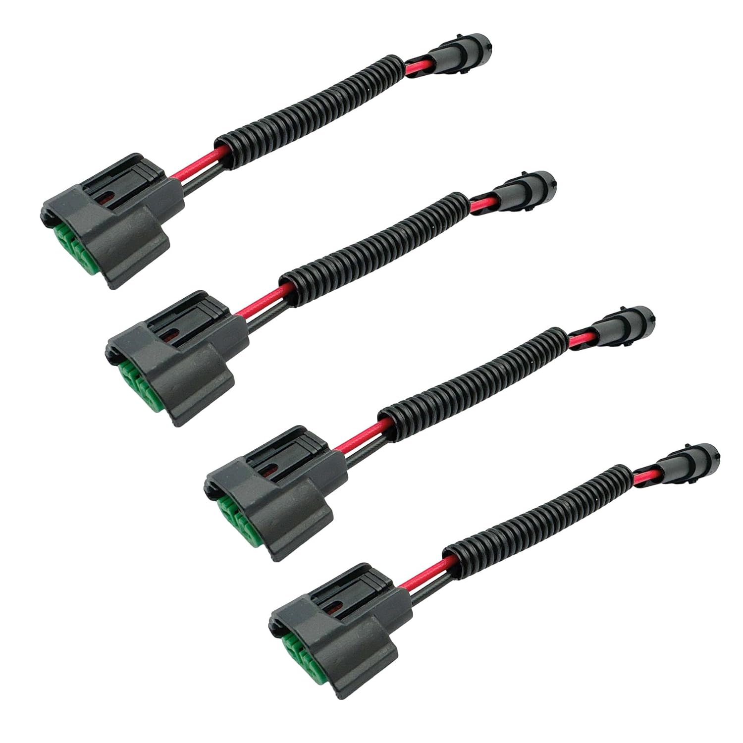 Amazon.com: 4Pcs H11/H8 Headlight Bulb Socket Adapter Connector Wiring ...