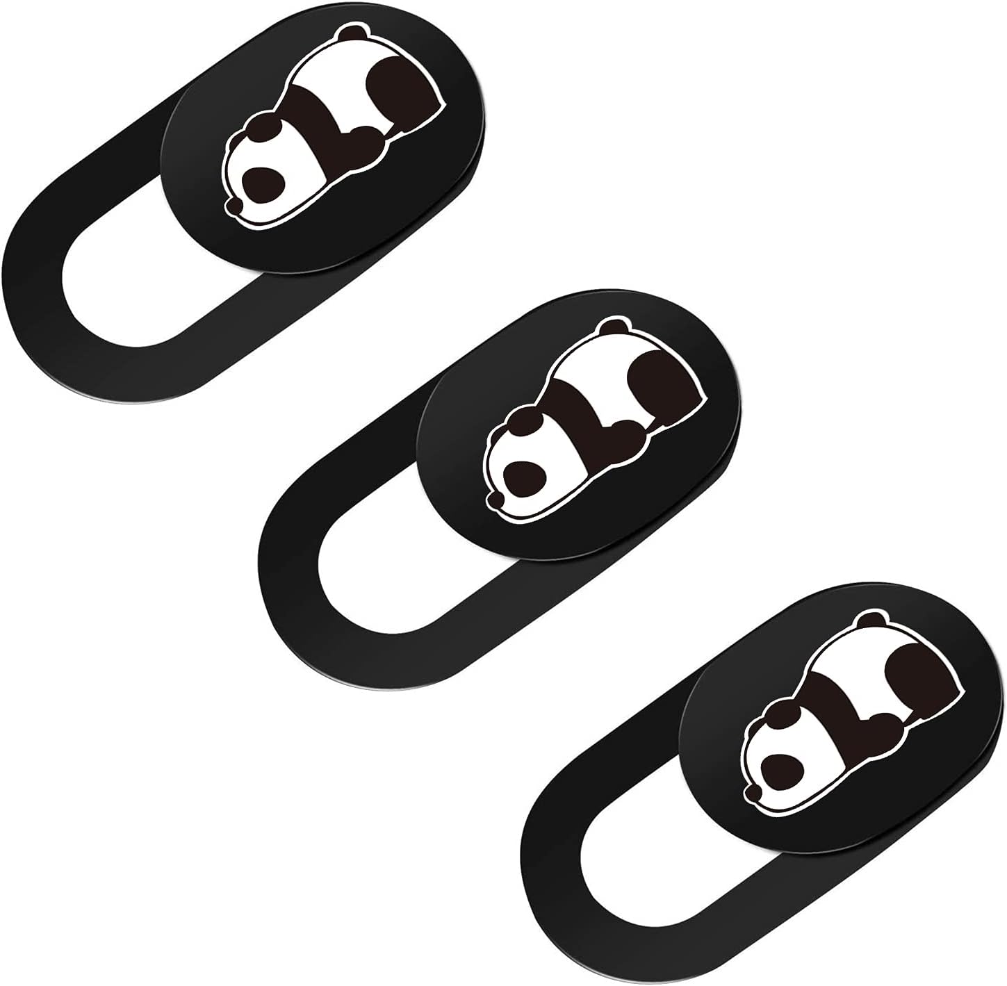 Amazon.com: SIREG Webcam Cover Slide Ultra Thin - Cute Panda Web Camera ...